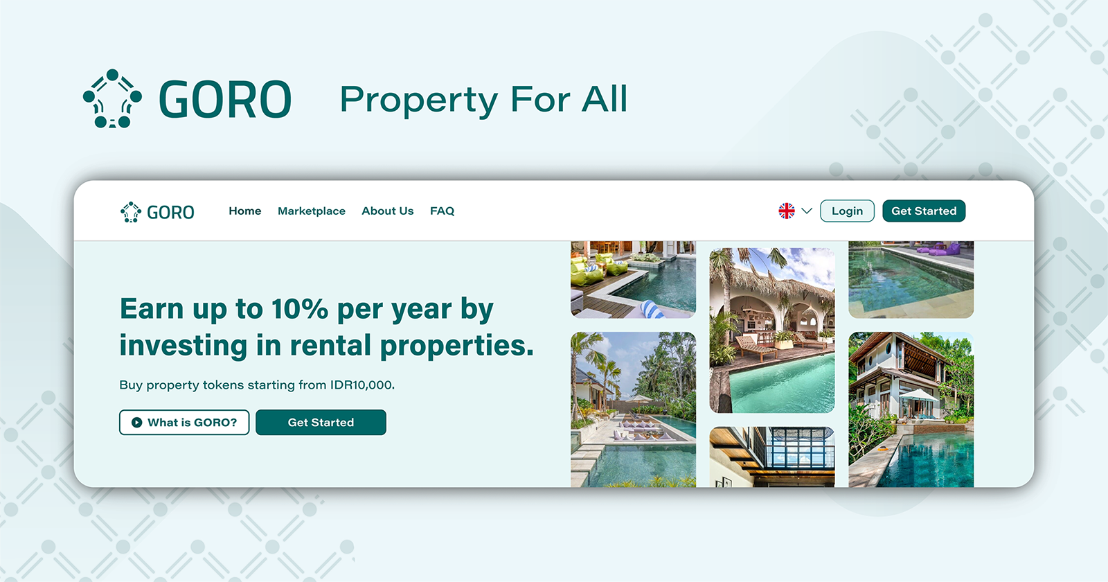 GORO – Investasi Properti Bersama Mulai IDR 10.000